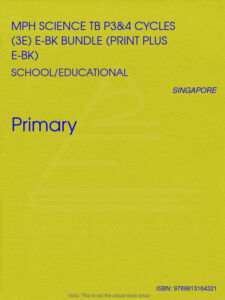 MPH Science TB P3&4 Cycles (3E) E-Bk Bundle (Print plus E-Bk) – A2E ...